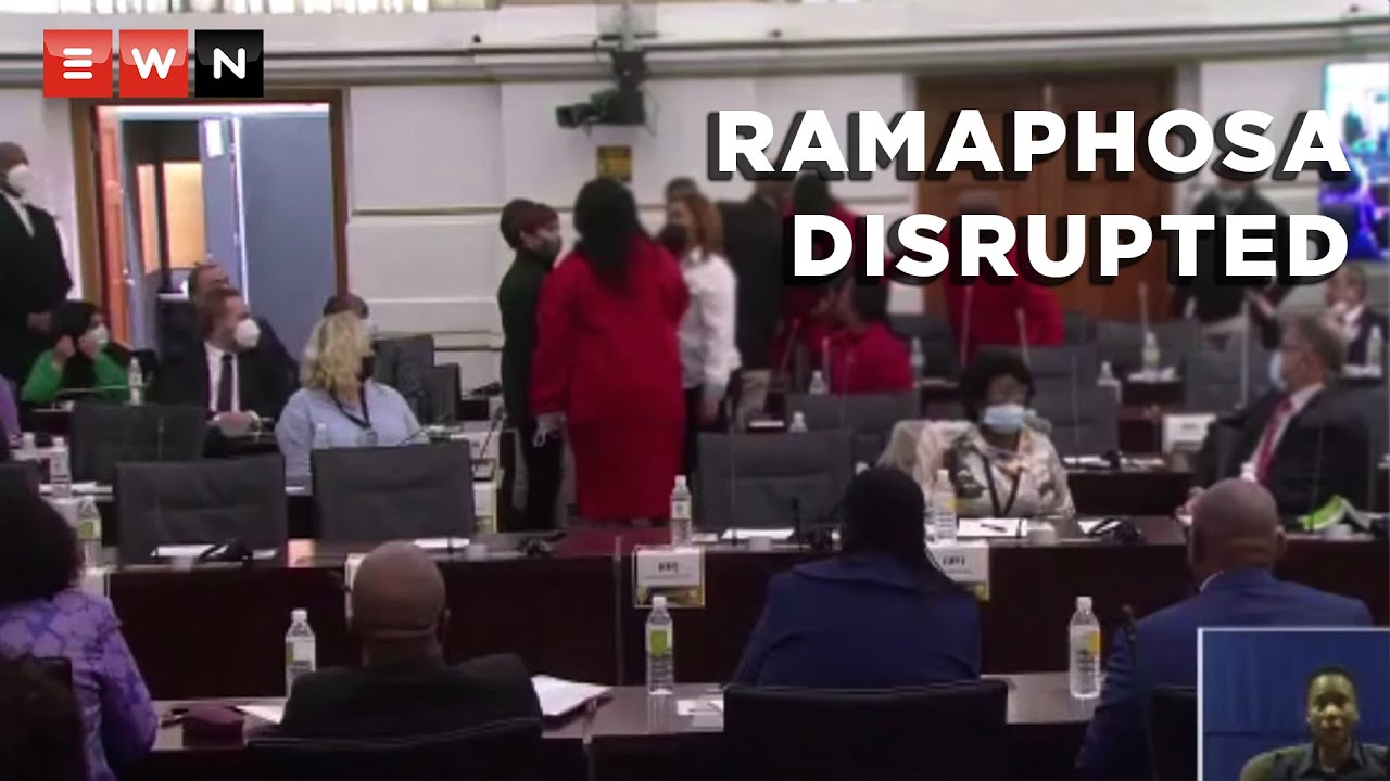 EFF MPs disrupt Ramaphosa's budget vote, Matumba removed from ...