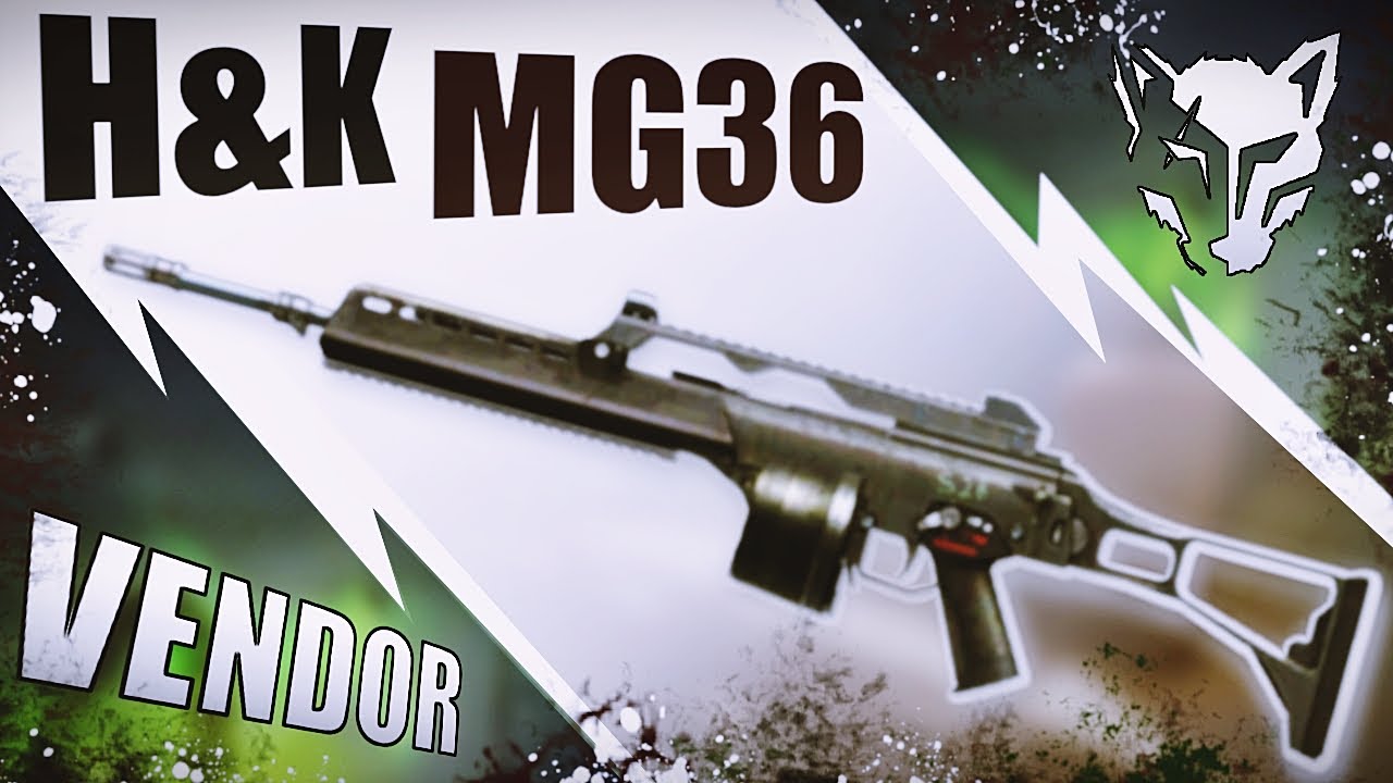 Warface H&K MG36 - Vendor weapons - YouTube