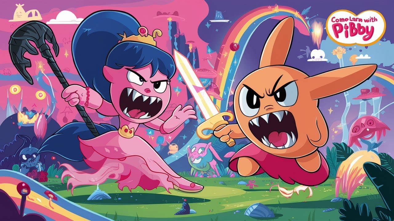 FNF X Pibby: Corrupted Princess Bubblegum VS Pibby - Come and Learn ...