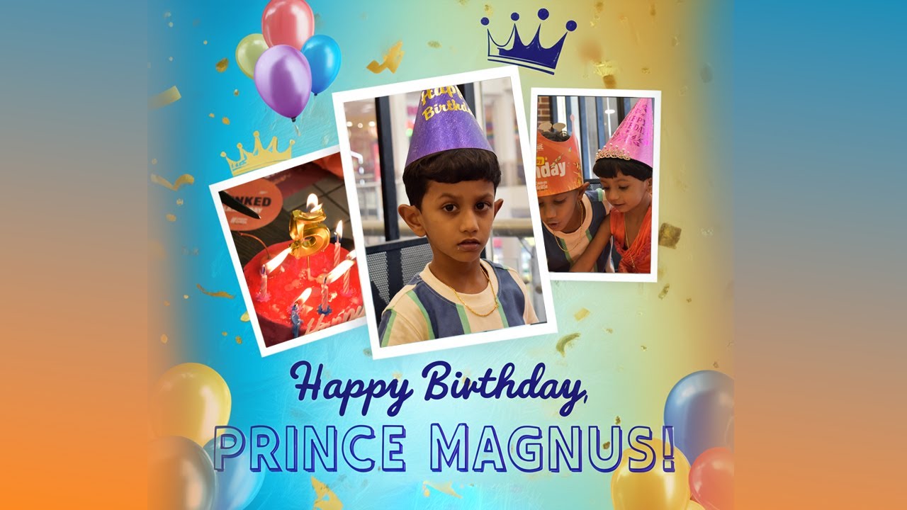 Prince Magnus 6th Birthday | Bangalore - YouTube