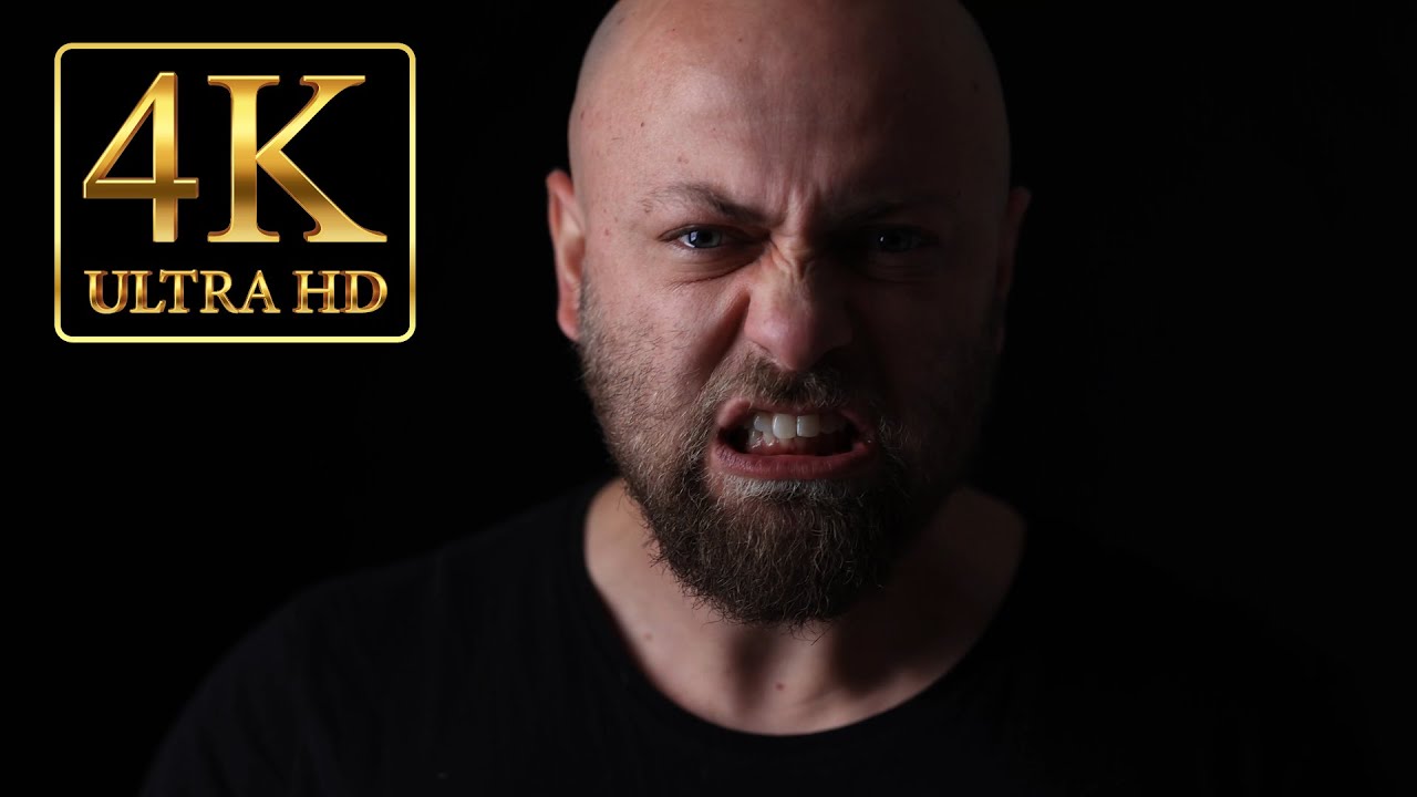 Man Showing Anger (NO copyright 4K footage) - YouTube