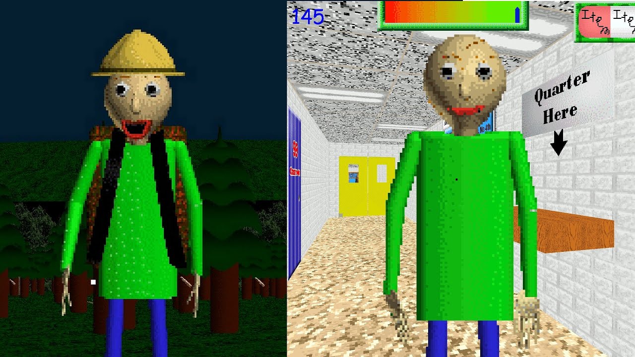 Baldi Basics Unamed - Baldi's Basics Mod - YouTube