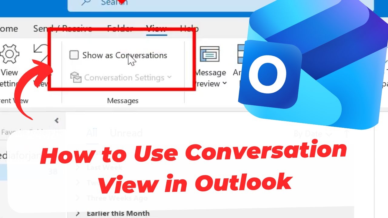 How to Use Conversation View in Outlook - YouTube