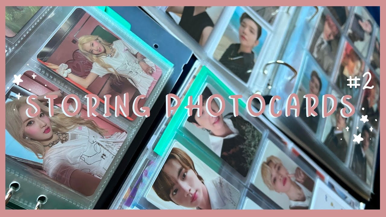 ☆Storing Photocards #2 ☆ || BTS, TXT, SVT, Stayc & More!! - YouTube