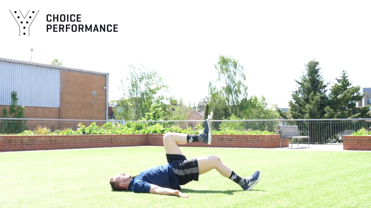 Single Leg Hamstring Bridge Hold - YouTube