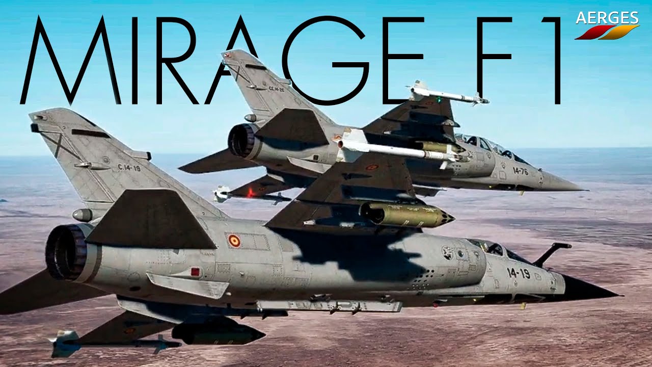 DCS MIRAGE F1 by AERGES | UltraWide | 4K - YouTube