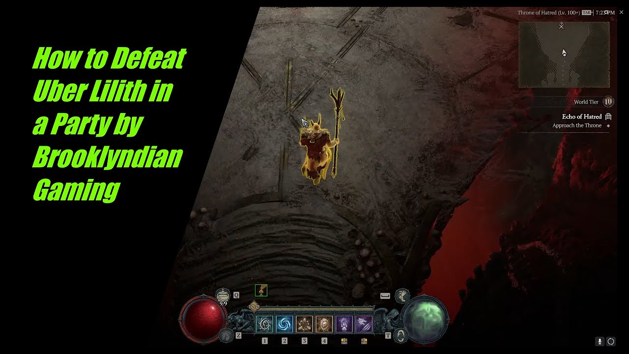 How to Defeat Uber Lilith in a Party w/ Cronewark Stormclaw Druid (v2 ...