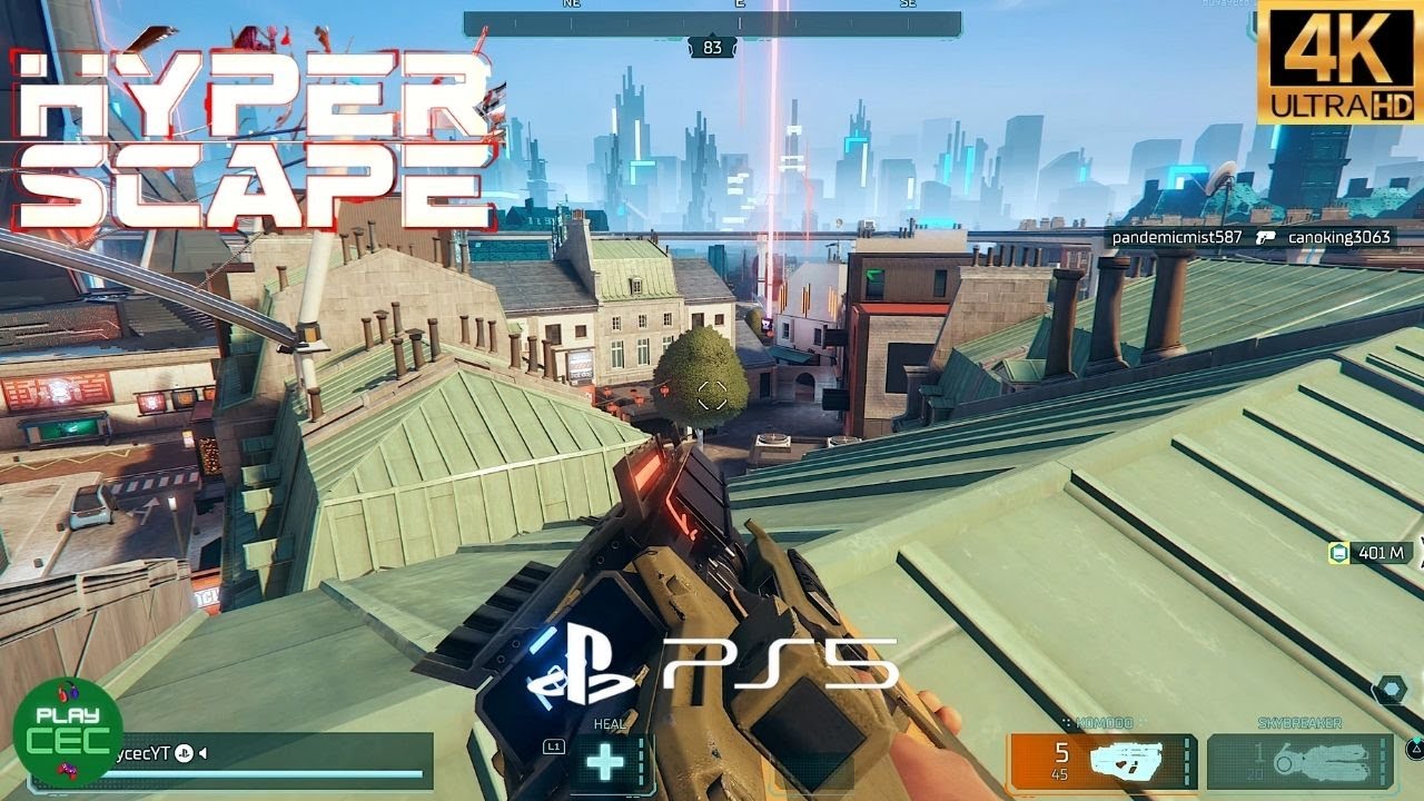 PS5 Hyper Scape Gameplay (4K) - YouTube