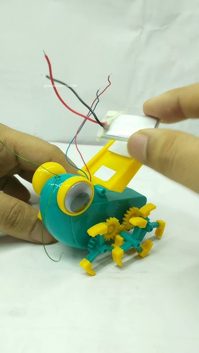 Reassemble Mini robot/How to make mini robot/DIY build robot/ brilliant ...