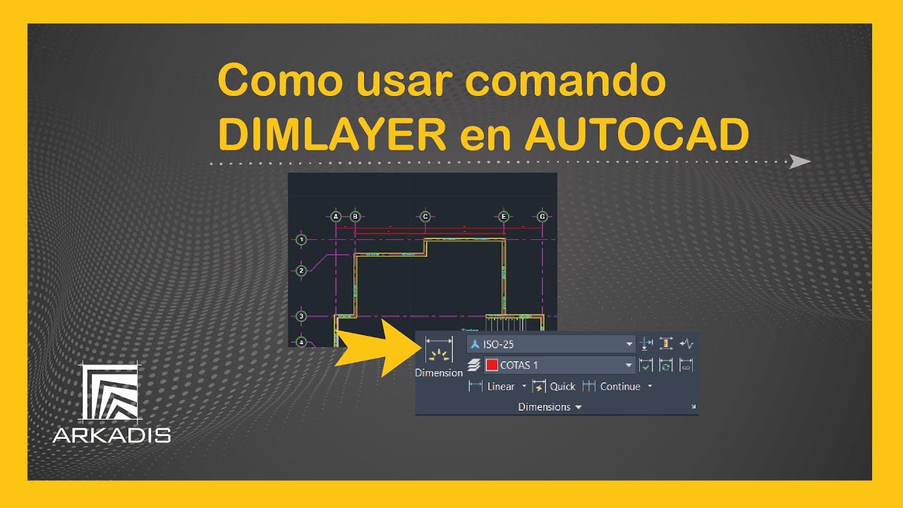 Como hacer que las cotas siempre estén en la capa de cotas en AUTOCAD ...