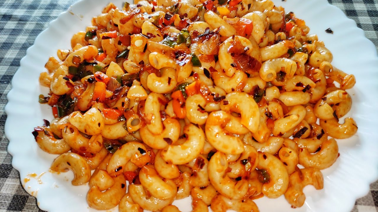 Quick & tasty macroni pasta | Pasta recipe | Indian style macroni pasta ...