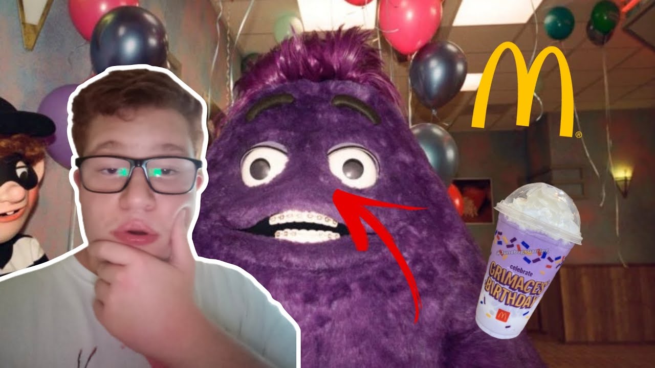 Le grimace shake challenge ( trend tiktok ) - YouTube