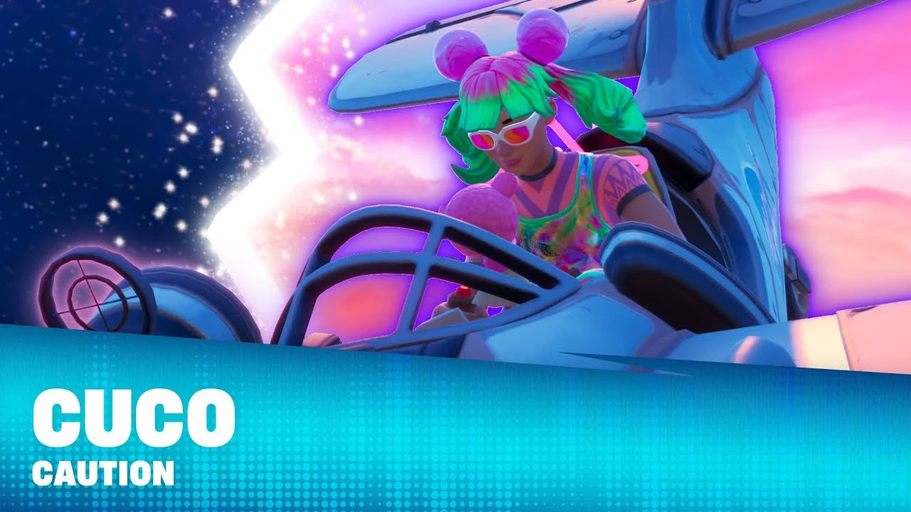 CUCO CAUTION mini Concert in Fortnite - YouTube