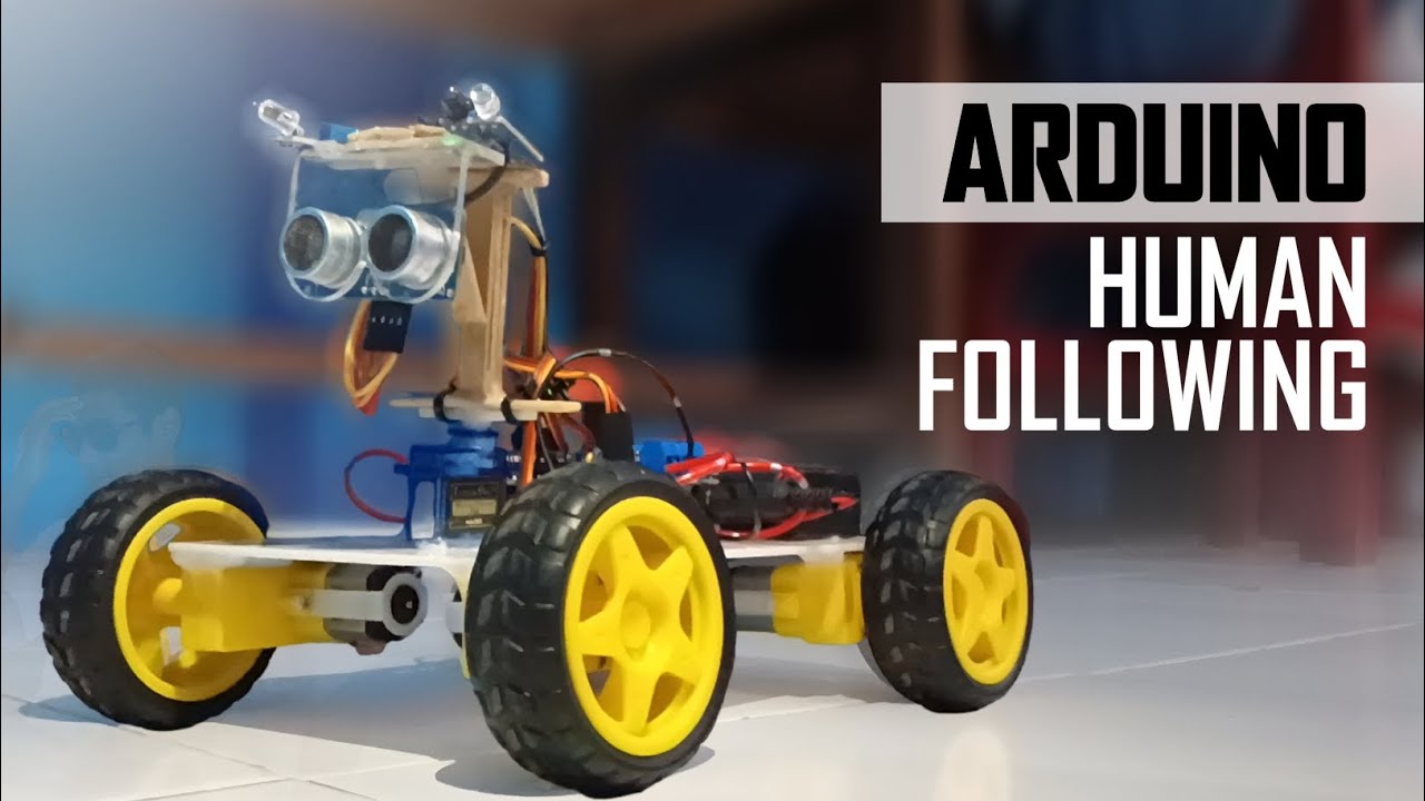 Arduino Human Following Robot Group 7 Presentation Youtube