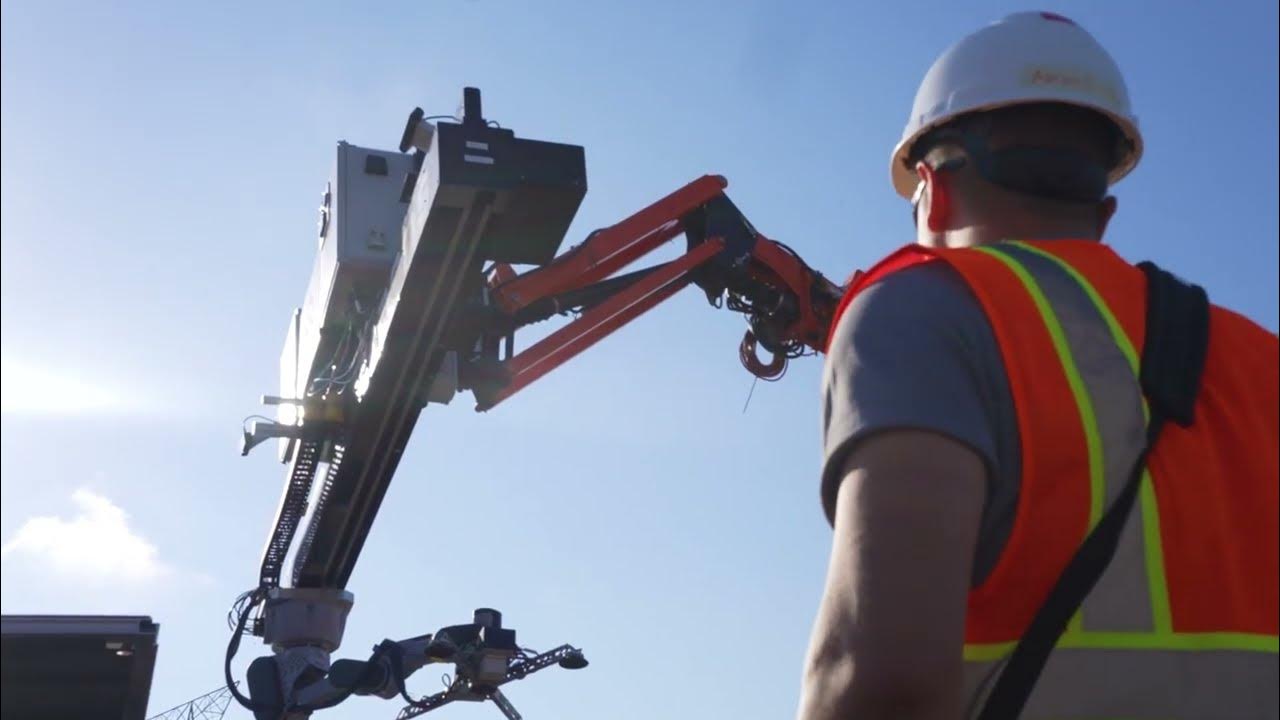 Sarcos Robotics Solar Module Installation Solution - YouTube