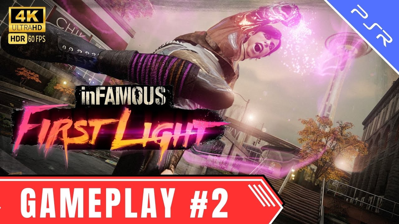Infamous First Light Gameplay