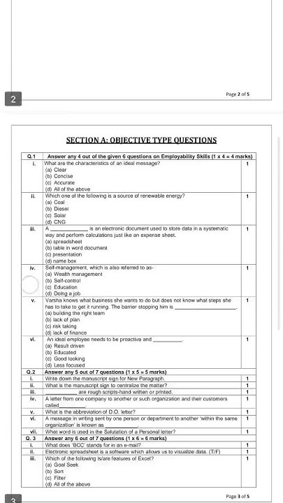 Class 12th Typography and Computer Application Sample Paper - YouTube