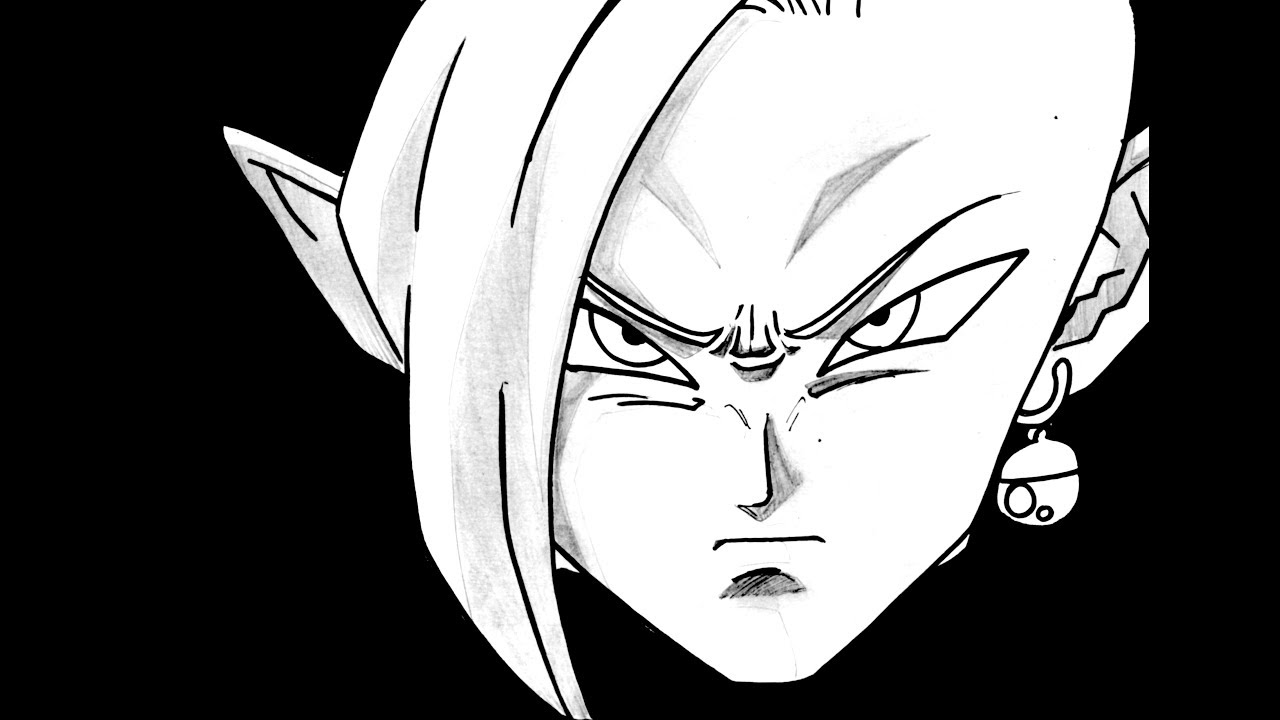 No.1203 [ DRAGON BALL SUPER ] HOW TO DRAW ZAMASU 未来のザマス - YouTube