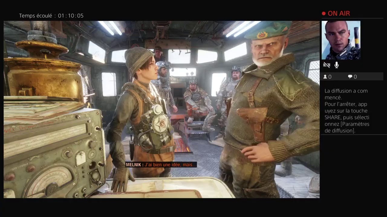 [Live 1 Metro exodus] Un Metro,des mutants et des survivants dangereux ...