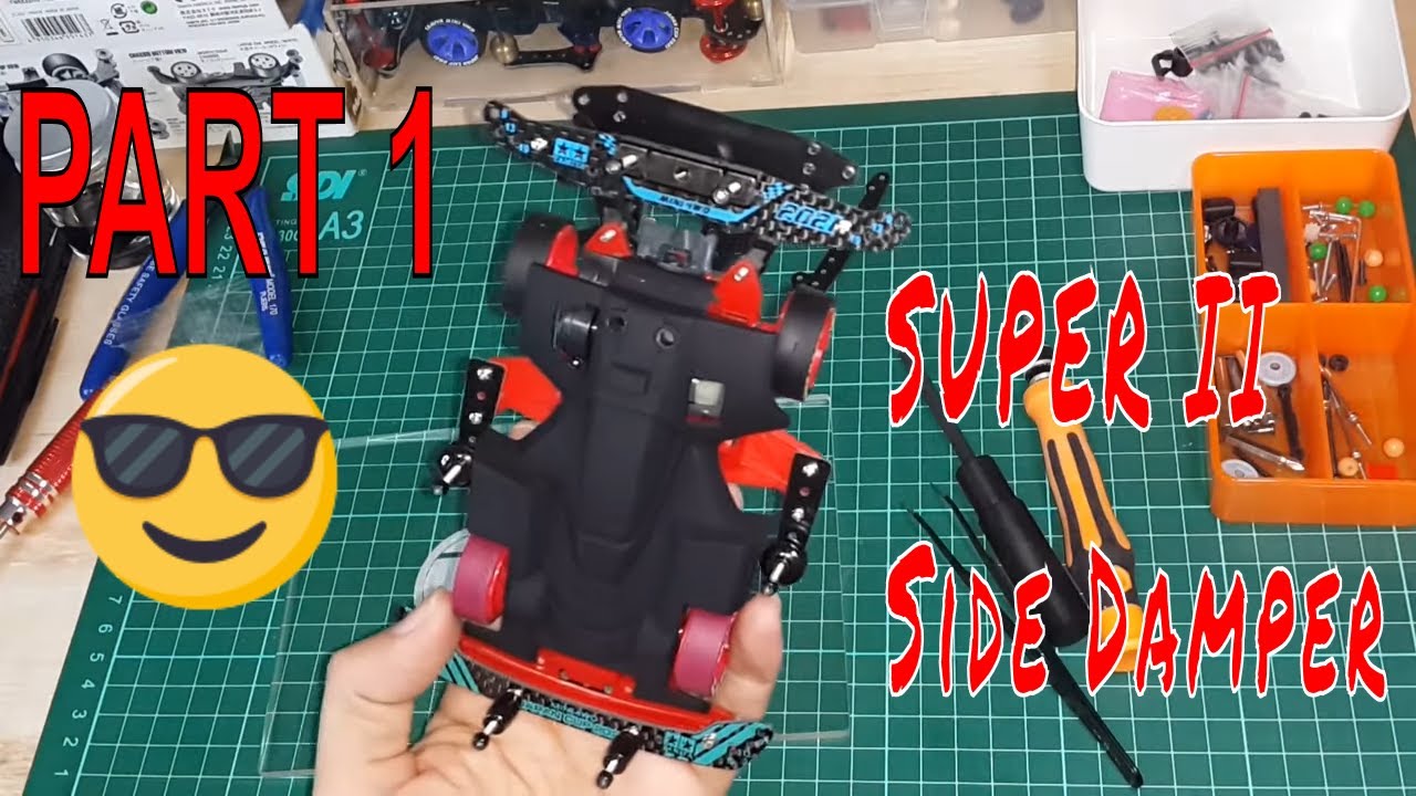 Tridagger X Chassis Super II - Rakit / Built Side Damper/Damper Style ...