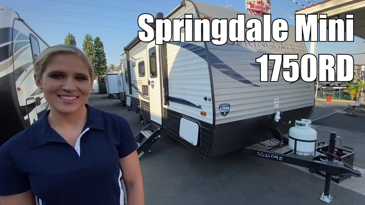2021 Keystone RV-Springdale Mini-1750RD - YouTube