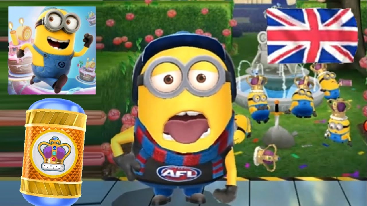 Despicable me Minion rush AFL minion BACK TO THE UK prize pod gameplay ...
