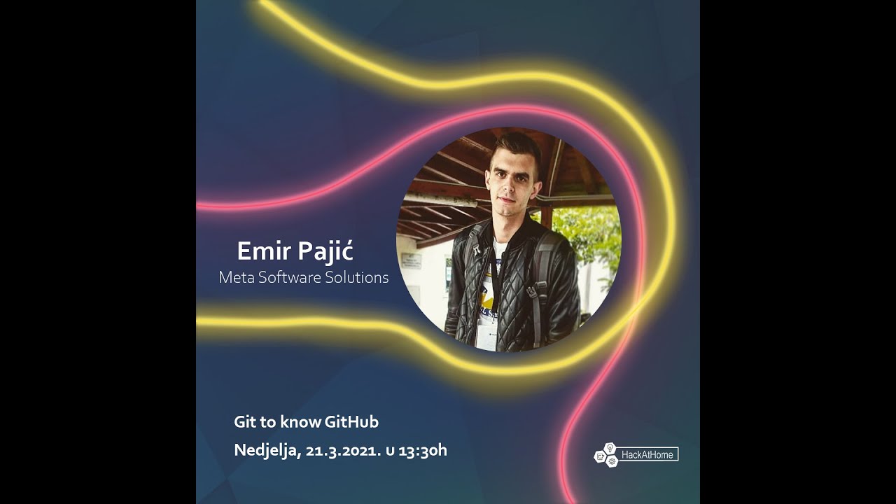 Git to know github - Emir Pajić - YouTube