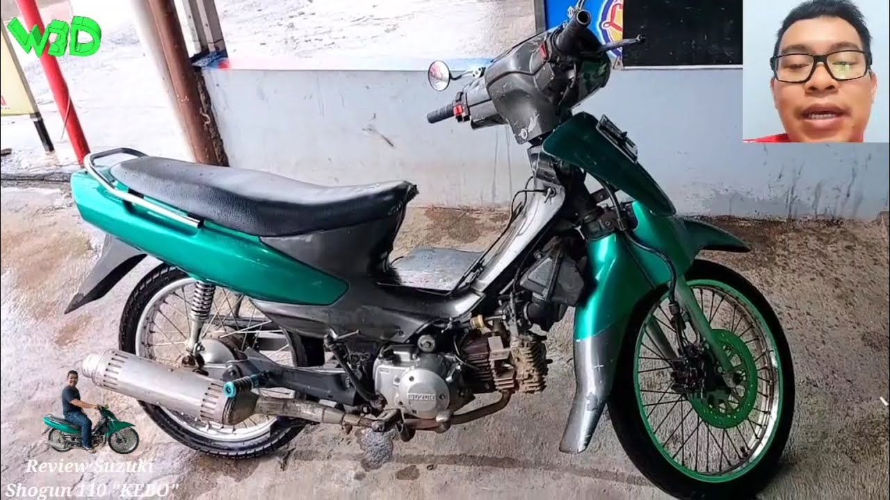 Review Suzuki Shogun 110 'KEBO' - YouTube