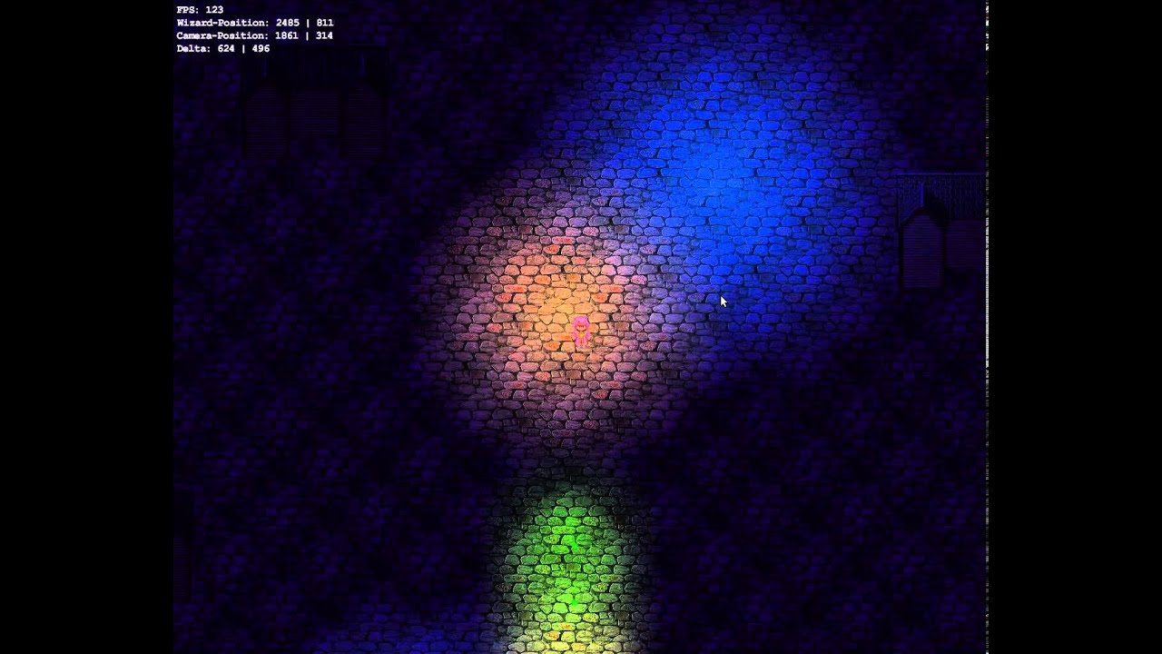 Slick2D Tests - 2D Bump Mapping and Lighting - YouTube