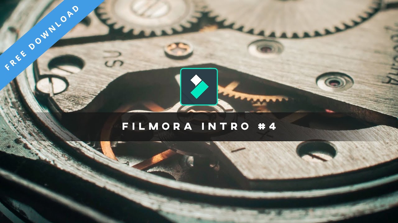 Wondershare Filmora Intro Template #4 - YouTube