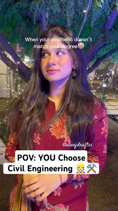 Pov you choose civil engineering | Civil Engineers be like #shorts #engineering #class12 # ...