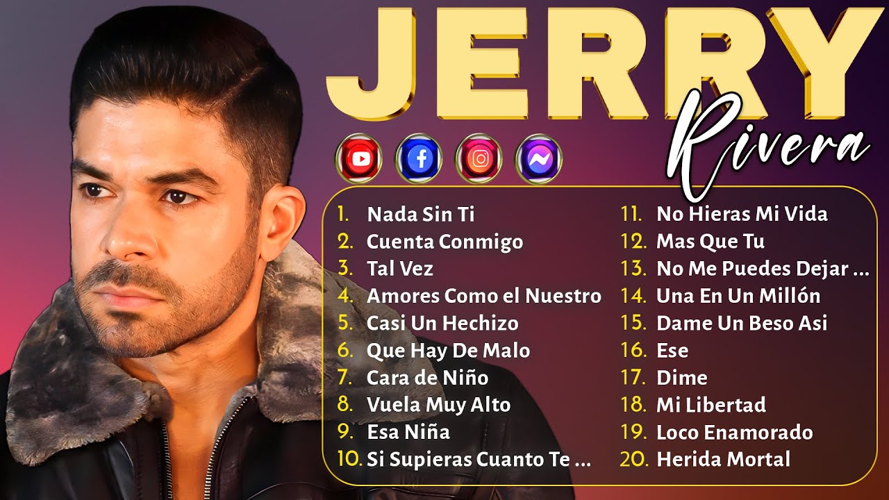 Jerry Rivera Mix Salsa Romántica 2025 | Las 20 Canciones Más Queridas ...