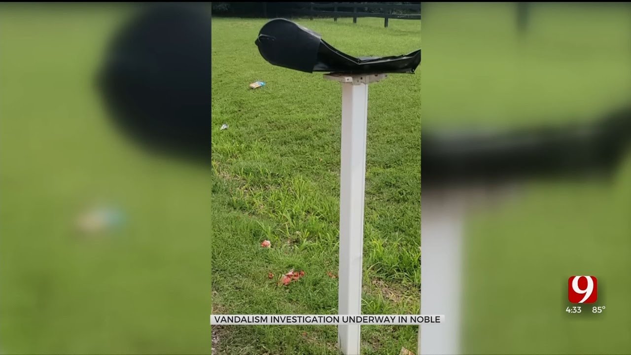 Cleveland County Deputies Seek Vandals after Mailbox Blown Up - YouTube