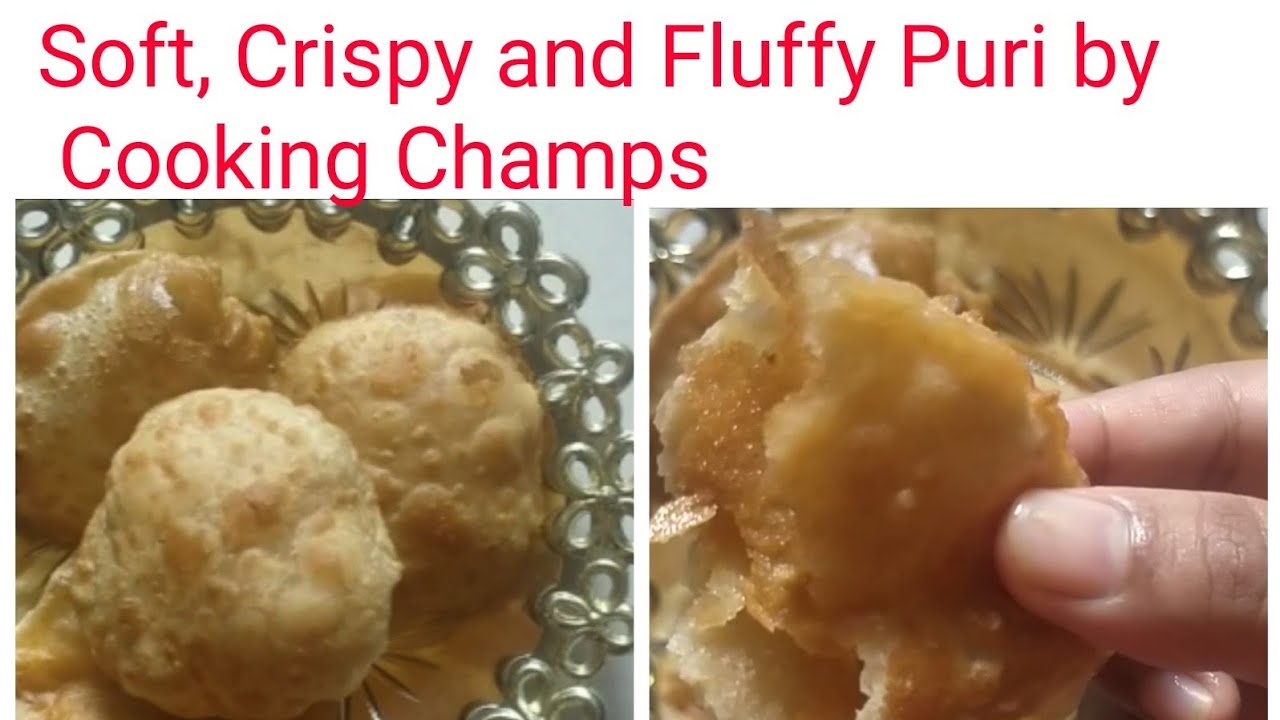 Soft, Crispy and Fluffy Puri | How to make puri| Easy and tasty recipe ...