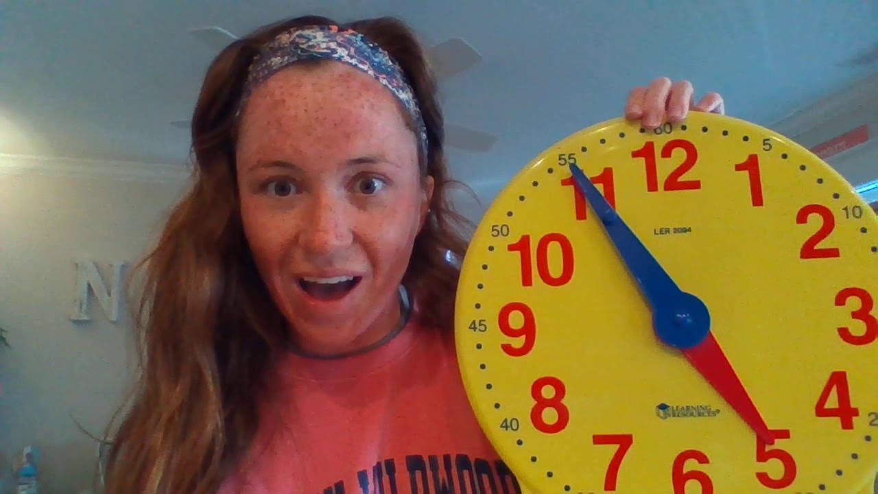 Telling Time Lesson 6 with Miss Flanagan - YouTube