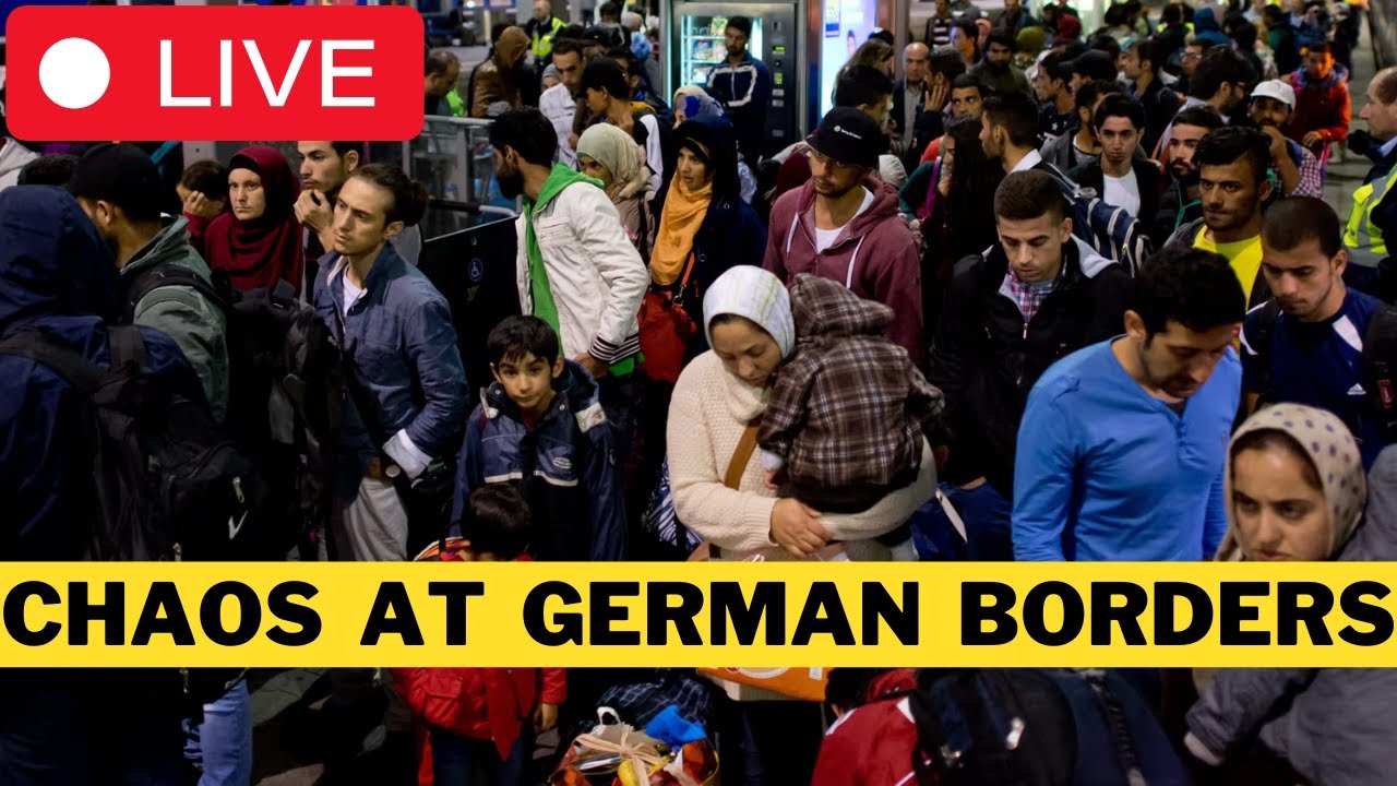 🚨 LIVE: Germany CLOSES Borders Over Migrant Crisis - YouTube