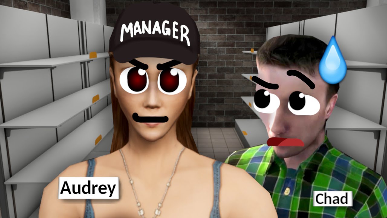 WE GOT REAL JOBS | Supermarket Together with CHAD!!! - YouTube
