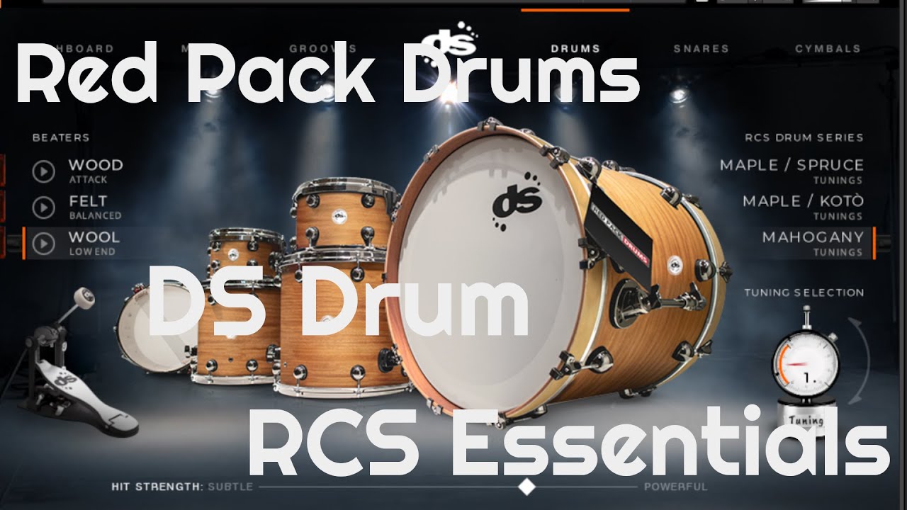 DS Drum - RCS Essentials by Red Pack Drums (No Talking) - YouTube