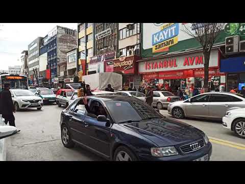 Malatya'da şehitler için konvoy yapıldı