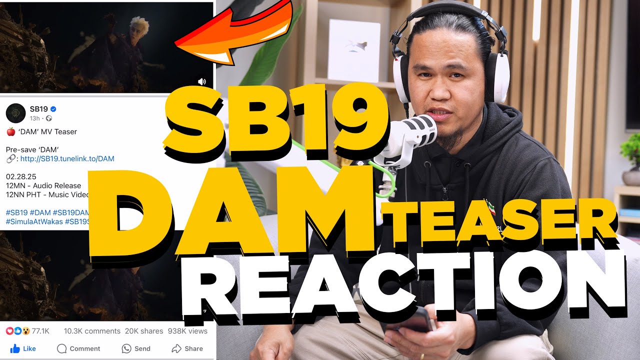 SB19 DAM Music Video Teaser REACTION - 4th Impact, A'TIN, & More! - YouTube