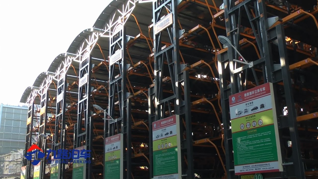 24 unit Car Carousel Rotary Parking Rotary Car Stacking Carousel ...