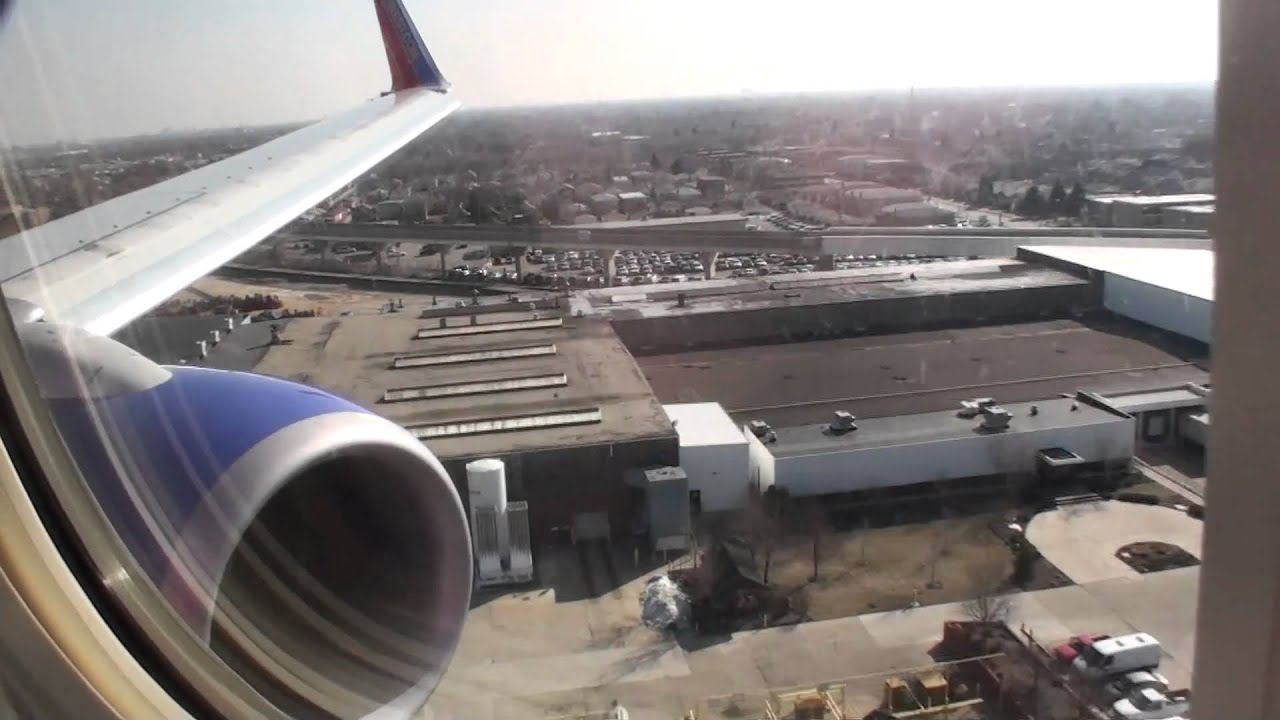Crazy Street Level HD 737 Landing in Chicago Midway!!! - YouTube