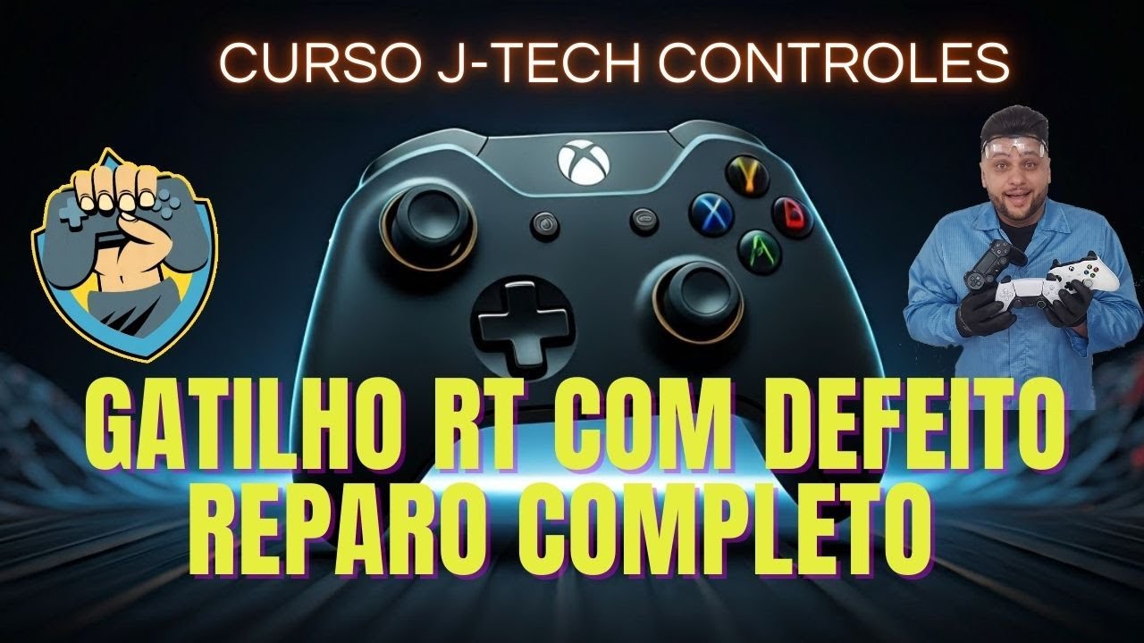 Defeito Gatilho RT Xbox One s AO VIVO - YouTube