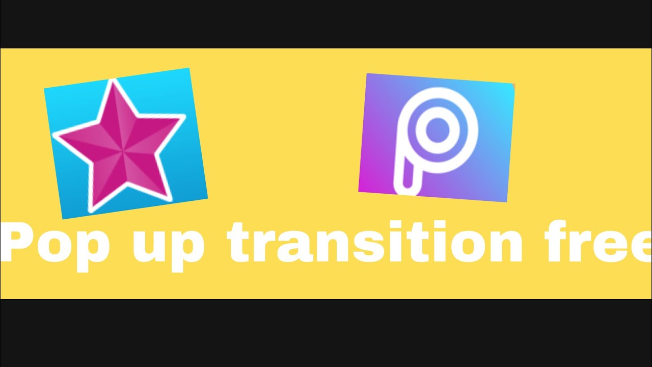 Free pop up transition tutorial - YouTube