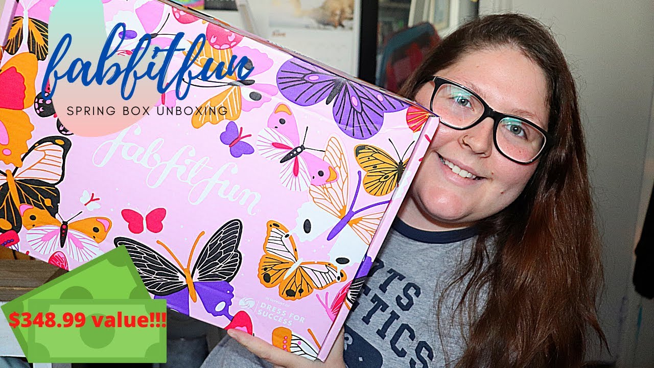 fabfitfun spring box (unboxing) - YouTube