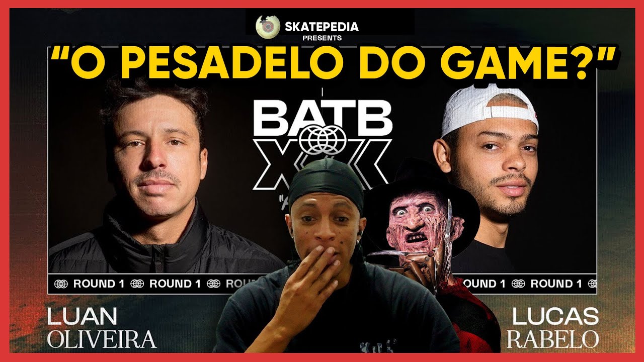 MASSACRE? [REAÇÃO] BATB 13: Luan Oliveira Vs Lucas Rabelo - Round 1 ...