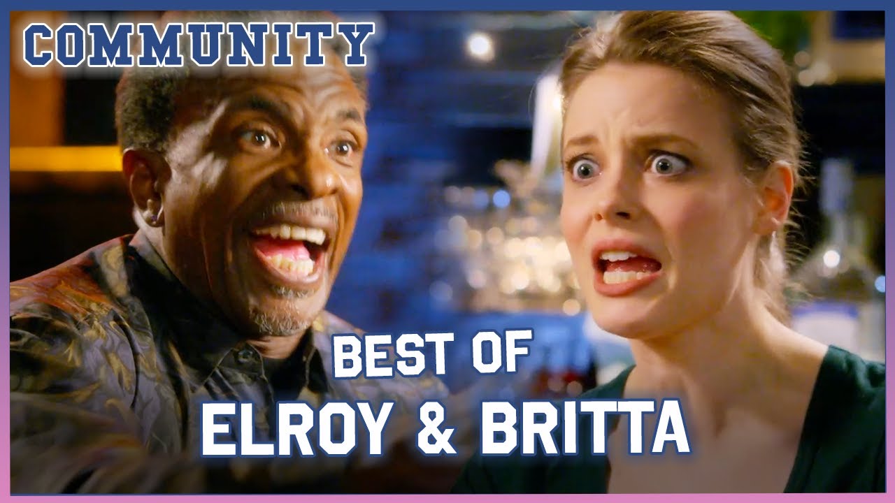 Elroy & Britta being the ultimate duo | Community - YouTube