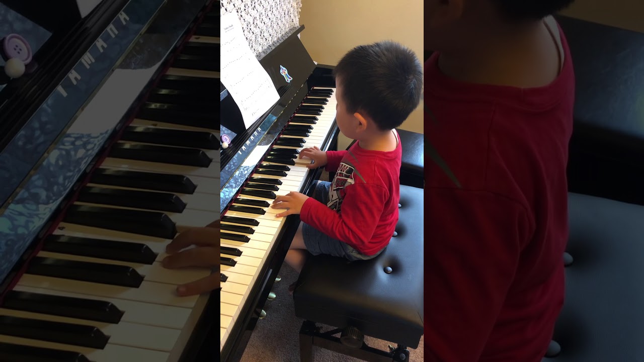 Maple leaf rag simplified version kid play - YouTube