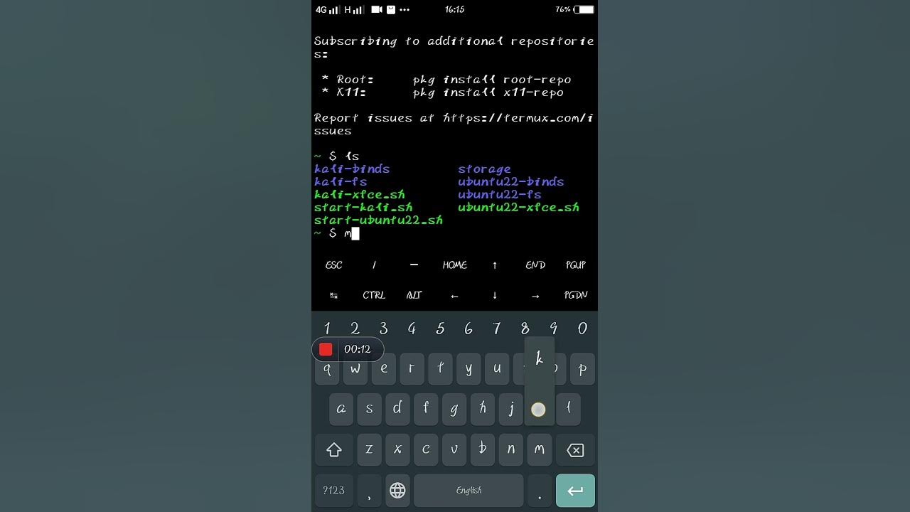 Create Directory In Termux Youtube