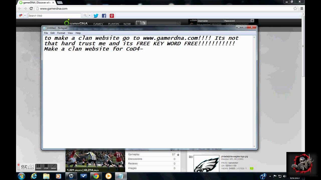 How to make A Clan website - YouTube